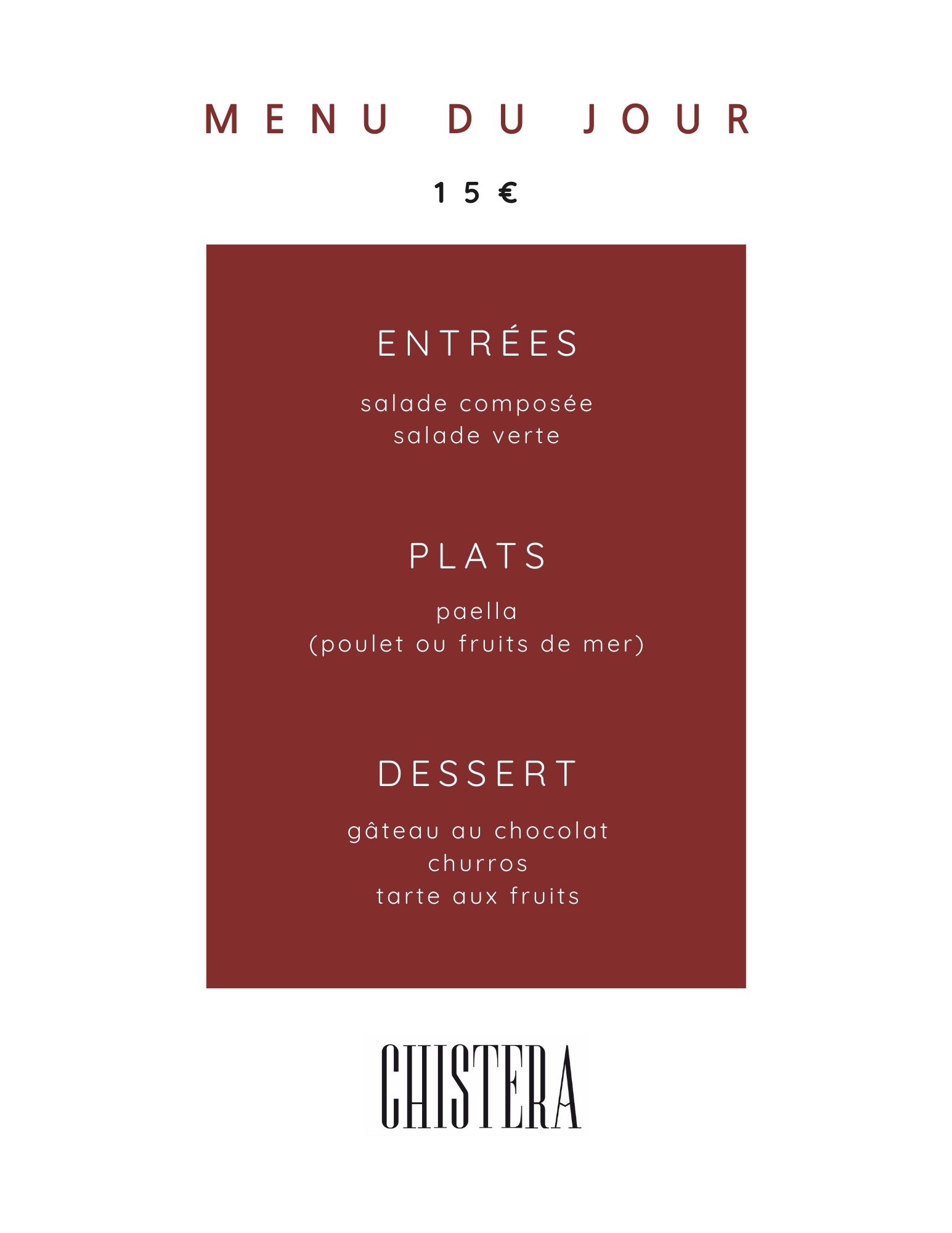 Chistera et Coquillages – Restaurant à Biarritz